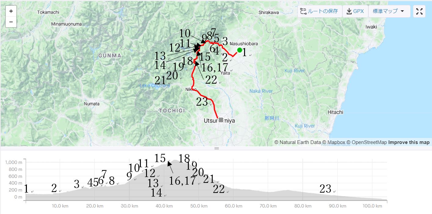 Nasu Momiji(maple) line hill climbing(C-18)⭐⭐⭐⭐’23.4th,Nov. | Roy's ...